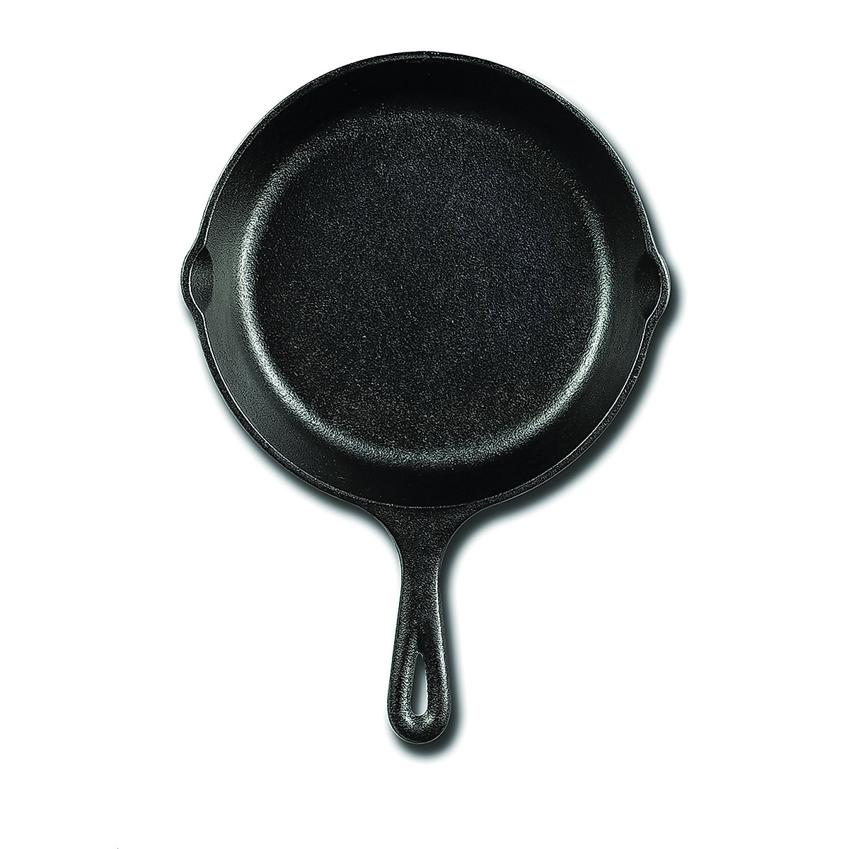 Lodge Seasoned Cast Iron Cookware Set. 2 Piece Skillet Set. (10.25 inches and 6.5 inches)