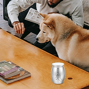 Urn Sealed Keepsake Urn Pet Cremation Urn Small Pet Urn Mini Metal Pet Urn Dog Urns Urn Small Urns for Ashes Adult Cat Urns for Ashes Pet Urns for Dogs Ashes Small Urns for Ashes