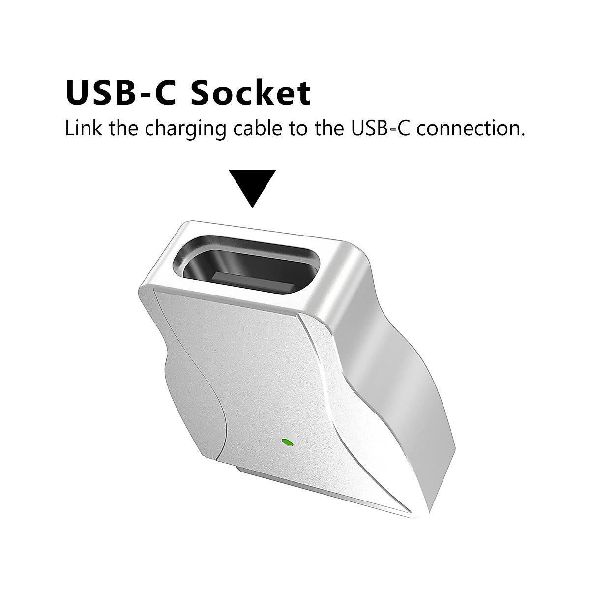 Aioum USB C to Magnetic 2 Generation T (T-TIP) 45W 60W 85W for MacBook Air Pro 2012-2017 with Line 1.8m