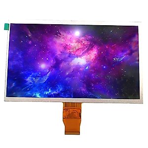 SANZAMELIN 10.1-inch TFT LCD Display 1024 * 600 Resolution RGB Interface IPS Without Backlight