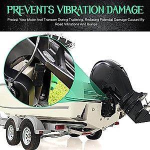 Transom Savers For Outboard Motor, Boat Transom Saver, Transom Savers Outboard Motor Support Boat Transom Saver Boat Motor Transom Support Reducing Potential Damage Caused By Road Vibrations And Bumps