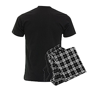 CafePress Bigfoot Saw Me Pajamas Novelty Men's Pajama Set, Comfortable PJ Sleepwear With Checker Pant