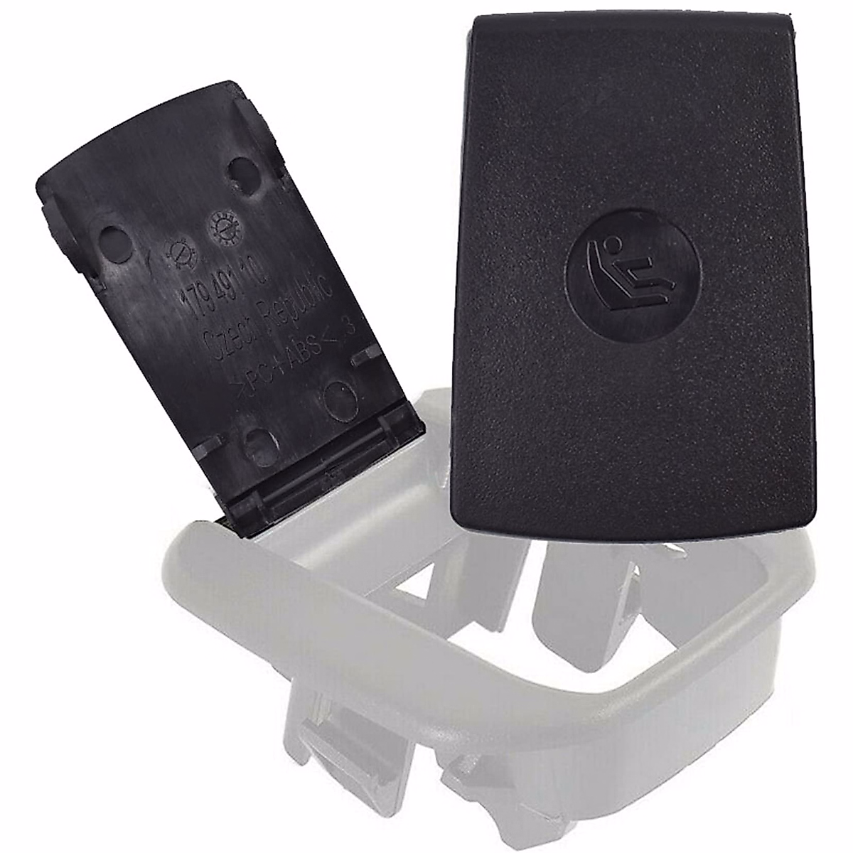 SEBLAFF 52207319686 Rear Child Seat Belt Anchor ISOFix Cover Replacement for 1/3Series E84 E87 E90 F30 F35