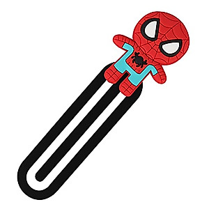 QQQ Bookmarks for Kids 3D Non-Slip Cool Cute Clip Bookmark and Page Holder Unique Gift Idea Anime PVC Book Marker Reading Accessory Lovers,Students,Women Men