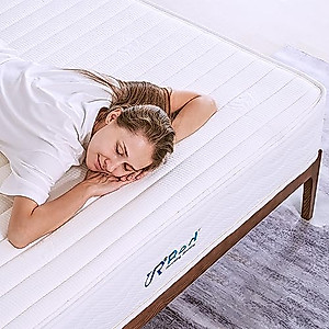 Sunrising Bedding 8” Natural Latex Queen Mattress, Individually Encased Pocket Coil, Firm, Supportive, Naturally Cooling, Organic Mattress, 120-Night Free Trial, 20-Year Warranty