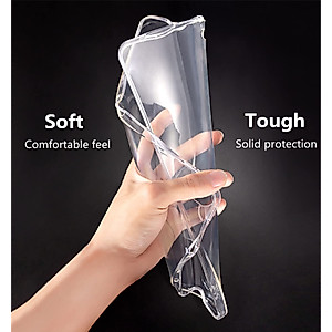 iCoverCase for iPad Air (3rd Gen) 10.5" / iPad Pro 10.5" Case with Pen Slot, Ultra-Thin Silicone Back Cover Plain Soft TPU Protector Shell for iPad Air 3 10.5" 2019/iPad Pro 10.5" 2017 (Clear)