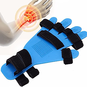 Finger Training Device，Stroke Rehab Equipment Finger Orthotics Fingerboard Stroke Hemiplegia Finger Orthotics Points for Stroke/Hemiplegia/Traumatic Brain Injury Suitable for Left and Right Han