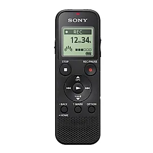 Sony ICD-PX370 Digital Voice Recorder Bundle with 16GB microSDHC Card with Adapter (3 Items)