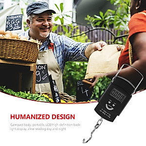 Spring Balance Digital Small Scales Small Weight Scale Hook Scale Home Supplies Home Electronic Scale Kitchen Weight Scale Hanging Scale Fishing Weight Scale Hand Scale Fish Scale