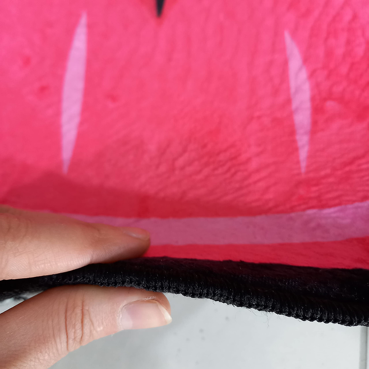 Rugendary Smoking Marijuana Hypebeast Rug Decor Funny Cool Lip Rug Lip Shaped Carpet Weed Rug Black Non Slip Thick and Soft Carpet (2x3 ft.)