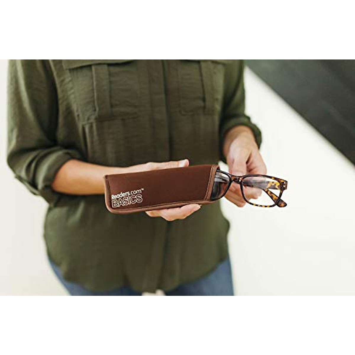 Readers Readers.com Fully Magnified Reading Glasses: The McNealy - 4 Pairs, Classic Rectangle for Women and Men - Tortoise, 1.25