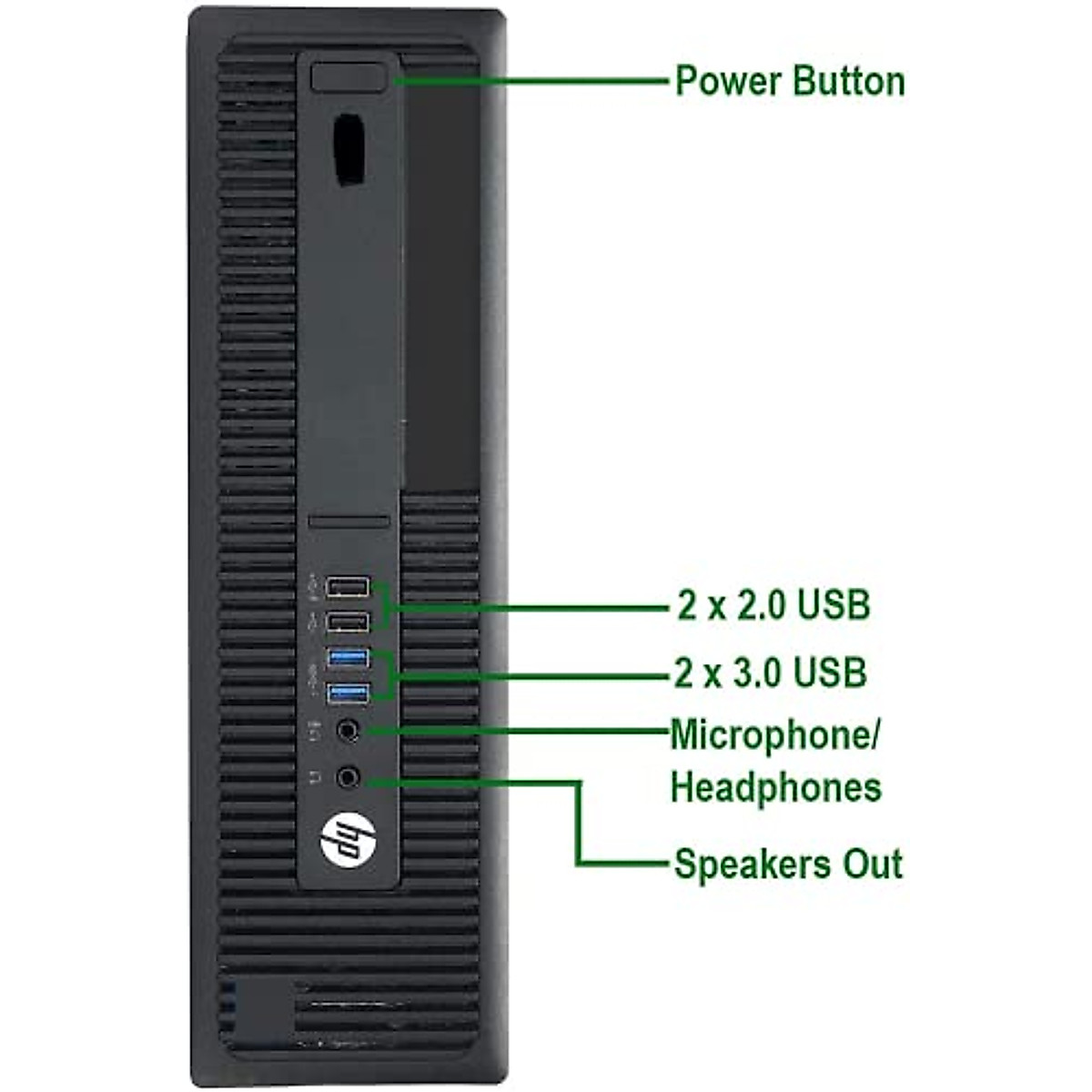 HP PC Desktop Computer, Intel i5, 16GB RAM 512GB SSD, HP 27-inch FHD LED Monitor, New 1080pWebcam, New 16GB Flash Drive, Wireless Keyboard Mouse, WiFi, Windows 10 Pro (Renewed)