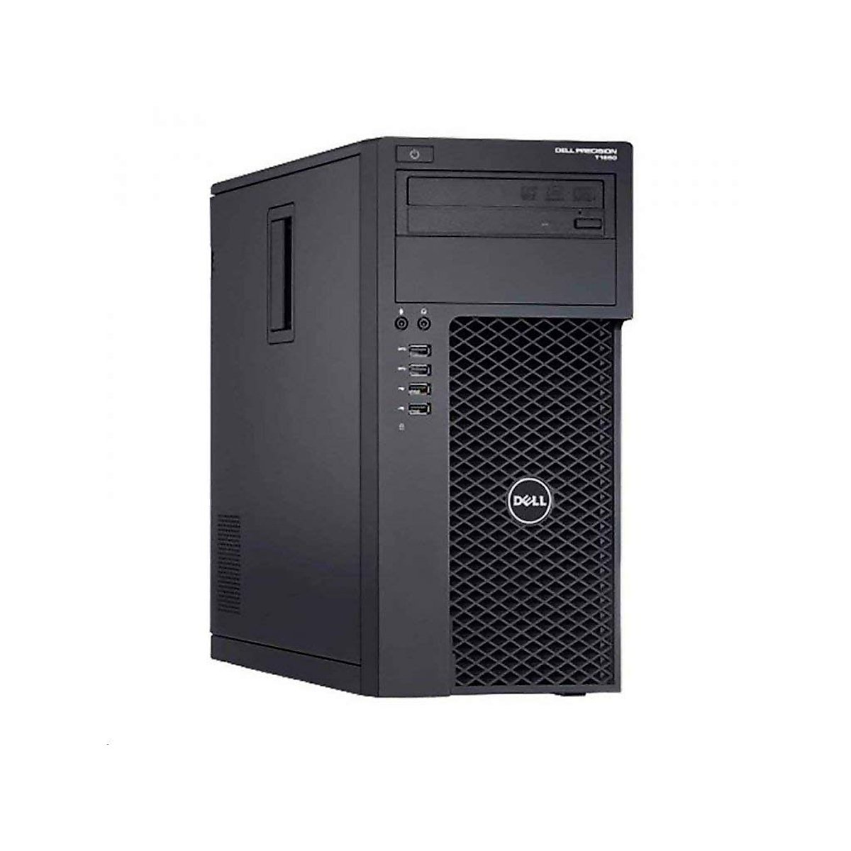 Dell Precision T1650 Tower Desktop PC, Intel Quad Core i7-3770 up to 3.9GHz, 16G DDR3, 512G SSD + 2T, DVD, WiFi, BT 4.0, Windows 10 64 Bit-Multi-Language Supports English/Spanish/French (Renewed)