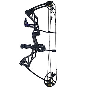 Southland Archery Supply SAS 5-Pin .029 Fiber Optics Bow Sight with LED Sight Light (Black)