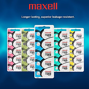 Maxell SR920W - 370 Watch/Calculator Battery Cell (5 Pack)
