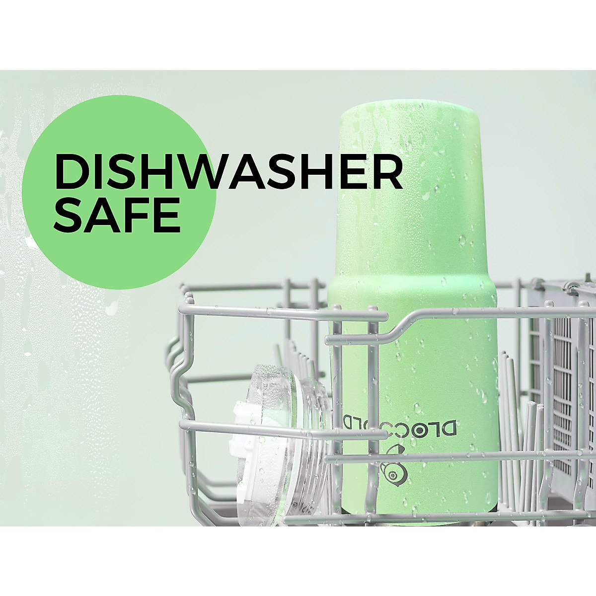 DLOCCOLD 40 oz Tumbler with Flip Straw & Handle,Stainless Steel Leak Proof Tumbler,Double Walled Insulated Water Bottle,Reusable Cup, Portable Travel Mug Fit in Cup holder