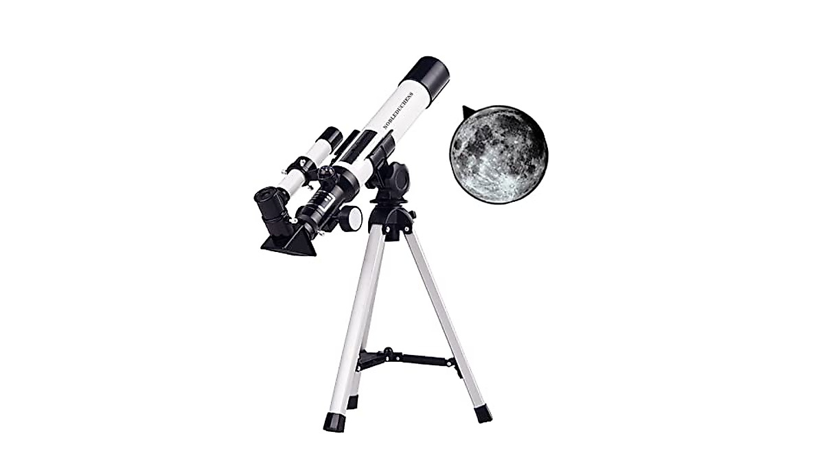 Kids' Astronomical Telescope | Stargazing HD Refractor for Beginners