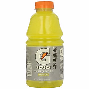 Gatorade Sport Drink, Lemon Lime, 32-Ounce Bottles (Pack of 12)