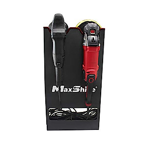 Maxshine Car Polisher Holder (Double Station) – Wall Mounted Holder, Durable & Convenient, Ideal solution for holding your car polishers, Anticorrosion, Make your space neat and organized