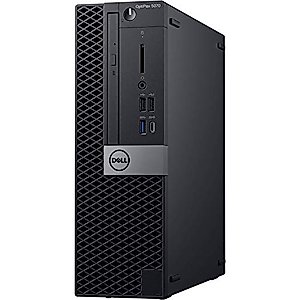 Dell OptiPlex 5070 Desktop Computer - Intel Core i5-9500 - 8GB RAM - 256GB SSD - Small Form Factor (Renewed)