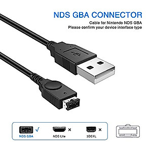 TFSeven 2Pcs Replacement Battery Compatible for Nintendo GBA SP 850mah 3.7V Rechargeable Lithium Ion + AC Adapter 5.2V 450mA Wall Charger Power Supply for GBA Sp Gameboy Anvance Accessories Bundle Kit