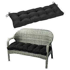 Universal Bench Cushion, Indoor/Outdoor Bench Cushion, Swing Cushion,for Lounger Garden Furniture Patio Lounger Bench,Non Slip Overstuffed Bench Pad Cushion