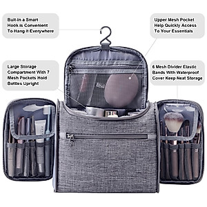 Water Resistant Shower-Caddy-Portable,Large College Dorm-Room-Essentials for Girls Students,Travel-Shower-Bag Bathroom Organizer,Toiletry-Bag Makeup Organizer Bag Christmas Travel Gifts for Women Men