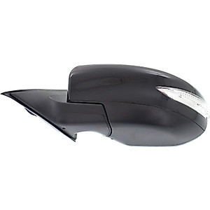 Kool Vue Driver & Passenger Side Power Heated Mirrors for Nissan Altima 2013-2018 With Signal Light Paintable Sedan