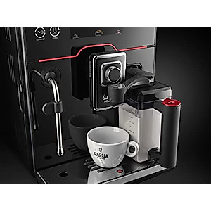 Gaggia Accademia Luxury Italian Fully Automatic Espresso Machine with 19 Customized drink settings,0.5 Liters,RI9782/46 Brushed Stainless