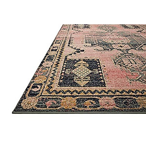 Loloi II Jocelyn Collection JOC-06 Rose/Rose, Transitional 7'-10" x 10' Area Rug