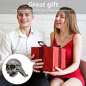 Beer Bottle Opener Halloween Skull Head Bottle Opener Skeleton Bottle Opener Keychain Beverage Bottle Opener for Decor