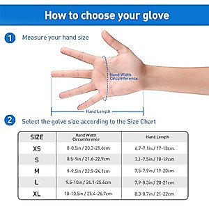 Caprihom Chainmail Glove Highest Level Cut Resistant Glove Food Grade Stainless Steel Metal Mesh Glove for Meat Cutting, Fishing, Oyster Shucking (L -1PCS)