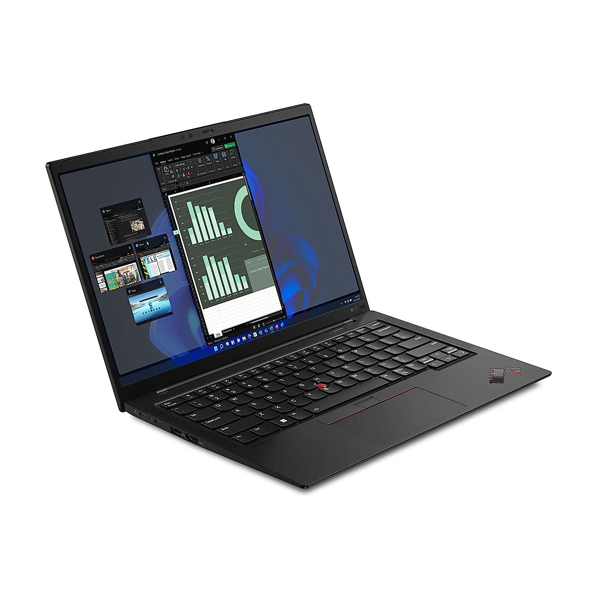 Lenovo ThinkPad X1 Carbon Gen 10 Intel Core i7-1270P, 12C, 14" WUXGA (1920x1200) IPS 400nits Anti-Glare, 32GB RAM, 2TB NVMe SSD, Backlit KYB Fingerprint Reader, Win11 Pro