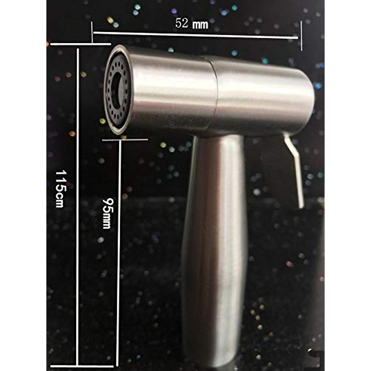 Handheld Bidet Sprayer for Toilet Portable Pet Shower Toilet Water Sprayer Seat Bidet Attachment Bathroom Stainless Steel Spray for Personal Hygiene (Bidet Sprayer Head)