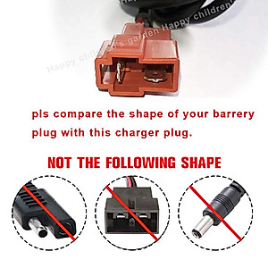 6V Charger for 6V Kids Ride On Car,7V0.8A for 6 Volt Battery Charger for Kid Trax Disney Princesse Toddler Quad Disney’s Frozen Minnie Kid trax Moto ATV Audi R8 Spyder BMW X6 i8 Avigo Mini ATV GMC