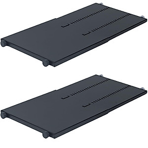 Home in Bold 2-Pack Metal Adjustable Locker Shelf | Heavy Duty Powder-Coated Steel Locker Organizer for School & Gym | Shelf for Locker with Easy Install, Locker Divider | Locker Organizer Shelf Kit
