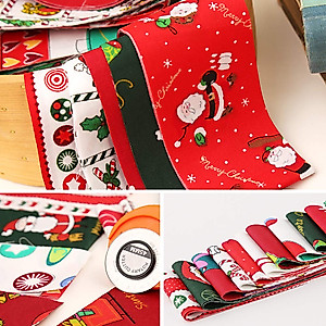 Jelly Roll Fabric, Pre-Cut Jelly Roll Fabric Strips for Quilting, Jelly Rolls for Sewing, Quilting Clearance, Fabrics Jelly Rolls with Different Patterns