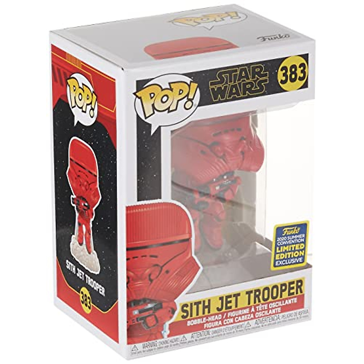 Funko Pop! Star Wars: Rise of Skywalker - Sith Jet Trooper, Summer Convention Exclusive
