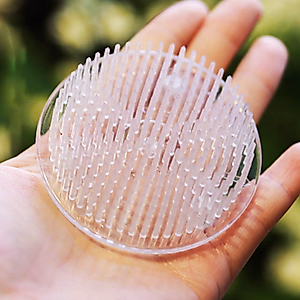 Set of 2 Flower Frog Clear Plastic Pin Frog Flower Arrangement Holder 2.76" Inch (70mm)