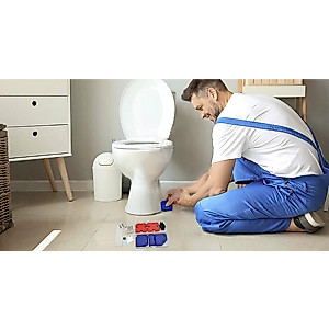 Yoki Peony Professional Silicone Caulking Tool Kit, Reusable Silicone Profiling Kit with Sealant Finishing Tools and Caulk Removal Tools - Caulk Scraper Tool