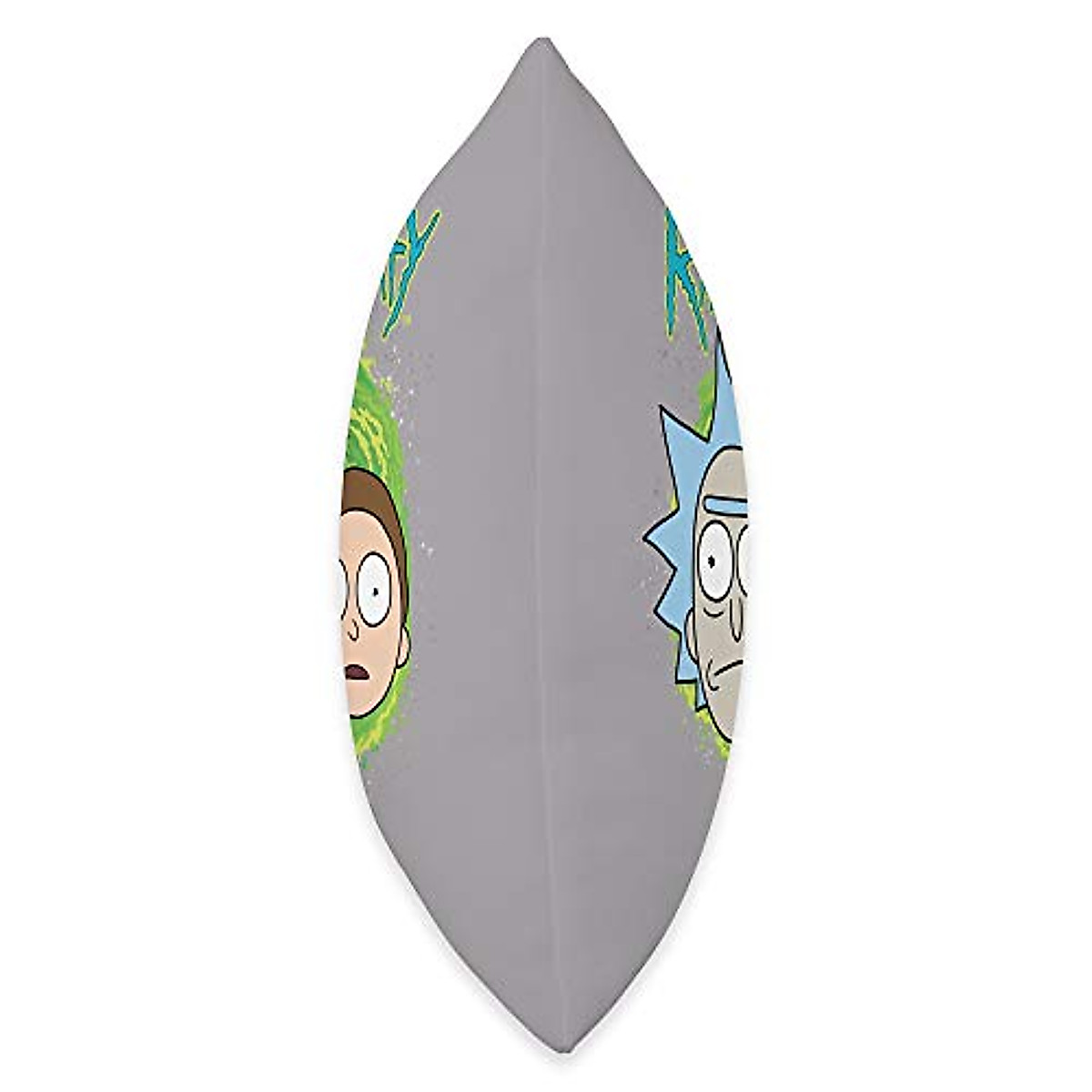 Rick and Morty Floating Heads Throw Pillow, 16x16, Multicolor