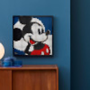 LEGO Art Disney’s Mickey Mouse 31202 Craft Building Kit; A Wall Decor Set for Adults Who Love Creative Hobbies, New 2021 (2,658 Pieces)