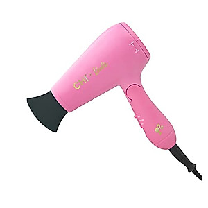 CHI x Barbie Travel Sized Hair Styling Iron and Blow Dryer - Get The Perfect Look On-The-Go