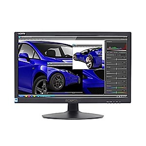 Sceptre 20" 1600x900 75Hz LED HD Monitor HDMI VGA Build-in Speakers, Metal Black 2019 (E205W-16008A)