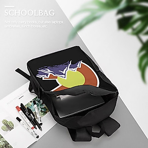 Colorado Mountain Travel Backpack Casual 17 Inch Large Daypack Shoulder Bag with Adjustable Shoulder Straps