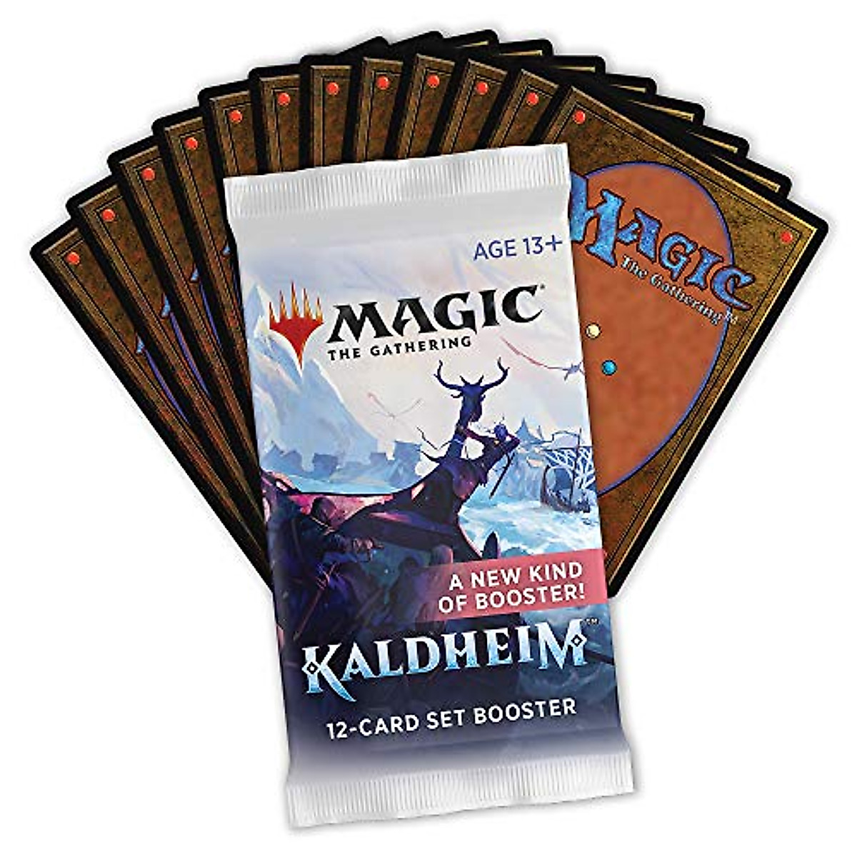 Magic: The Gathering Wizards of The Coast Kaldheim Set Booster Box | 30 Packs (360 Magic Cards)