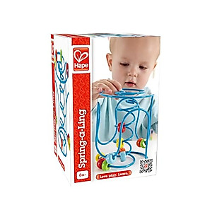 Hape Award Winning Spring-A-Ling Wooden Bead Maze