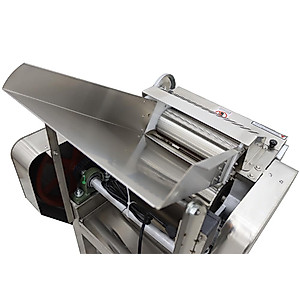 HayWHNKN Commercial Dough Sheeter Pasta Dough Roller Sheeter Machine 11.8inch for Croissant Pastry Puff Pastry Pizza Noodle Bakery Pasta Roller Press Machine 2.2kw 110v 150kg/h