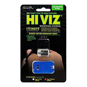 HIVIZ RHLW01 Ruger Interchangeable LITEWAVE Front Handgun Sight