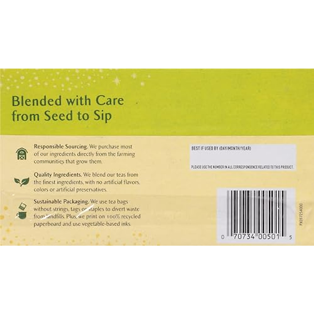 Celestial Seasonings Green Tea, Authentic, Contains Caffeine, 40 Count (Pack of 6) (Packaging May Vary)